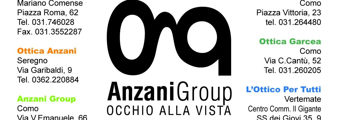 Anzani group occhio alla vista Ottica lenti a contatto ed occhiali Mariano-comense 22066 by ...
