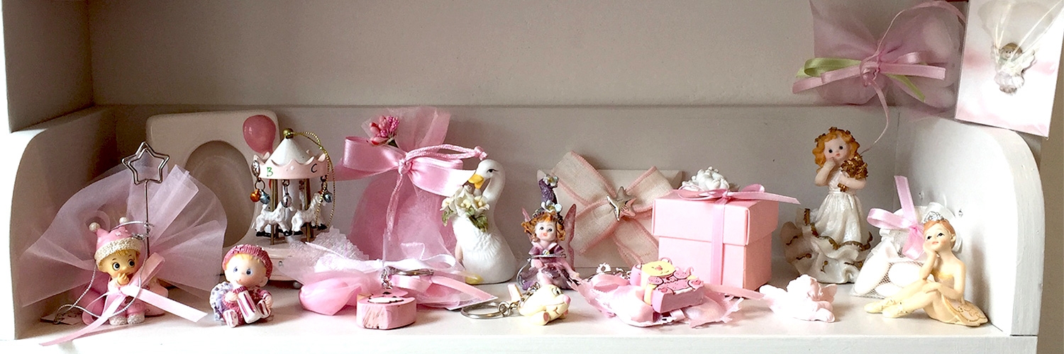 Rosa Confetto Bomboniere Ed Idee Regalo Abiti da sposa e cerimonia ...